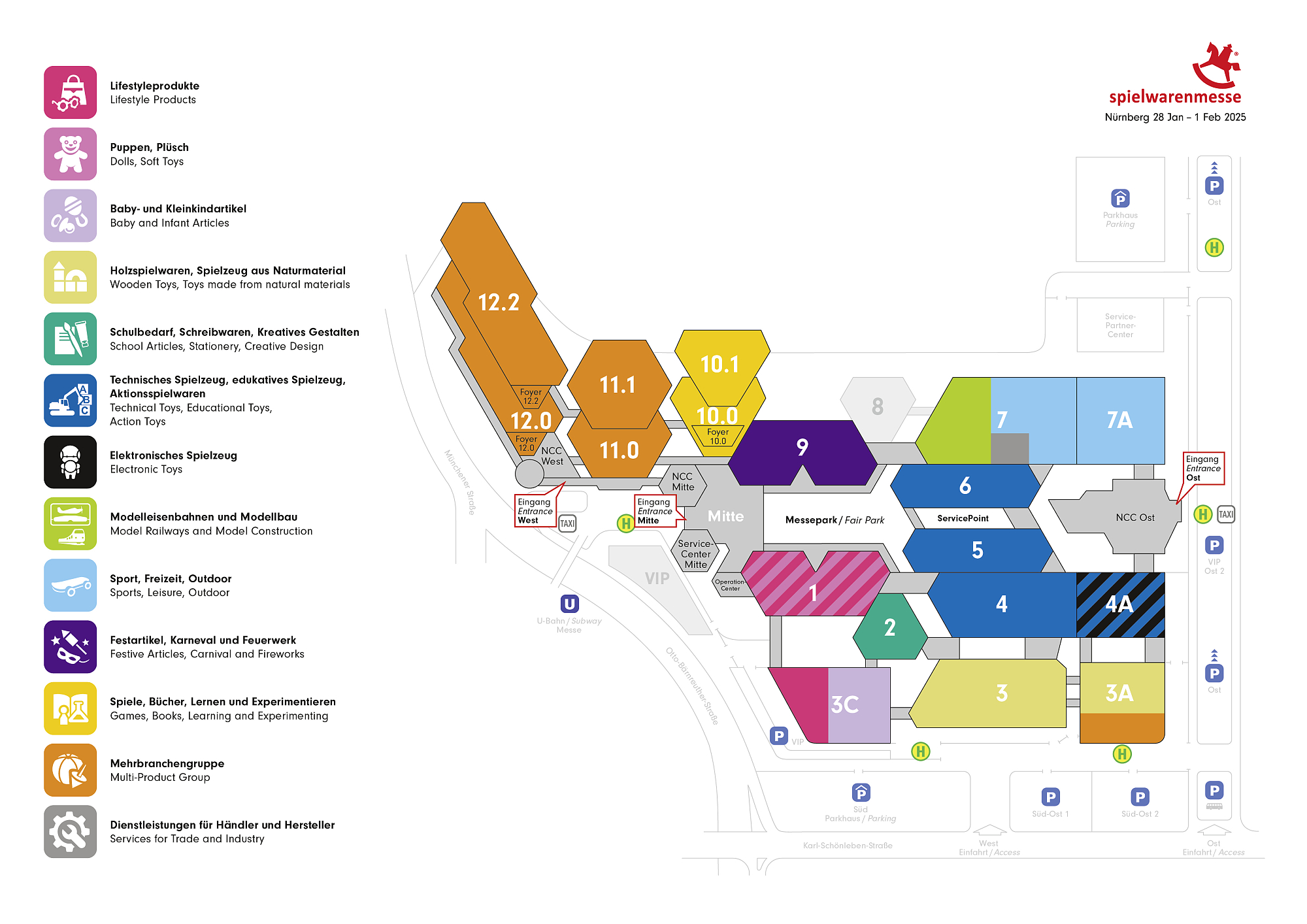 Spielwarenmesse 2025: Zukunftsorientierte Hallenbelegung - toys-kids.de